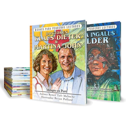 YWAM Publishing - HEROES PARA PEQUENOS LECTORES Complete Set - 11 Books