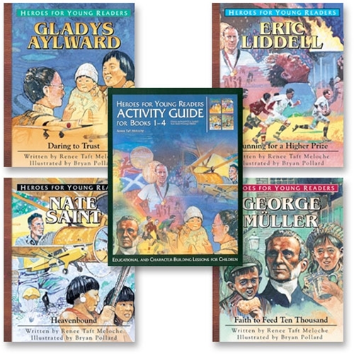 YWAM Publishing - HEROES FOR YOUNG READERS Activity Package For books 1-4