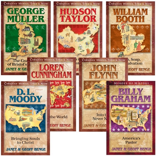 YWAM Publishing - SEVEN TRAILBLAZING MEN 7-book Gift Set