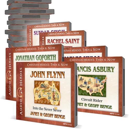 YWAM Publishing - AUDIOBOOKS - 50 CD SET Christian Heroes: Then & Now ...