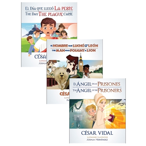 YWAM Publishing - SPANISH/ENGLISH BILINGUAL CHILDREN'S BOOK - 3 PACK