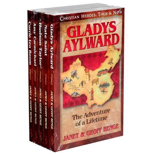 YWAM Publishing - CHRISTIAN HEROES: THEN & NOW 5-Book Gift Set (books 1-5)