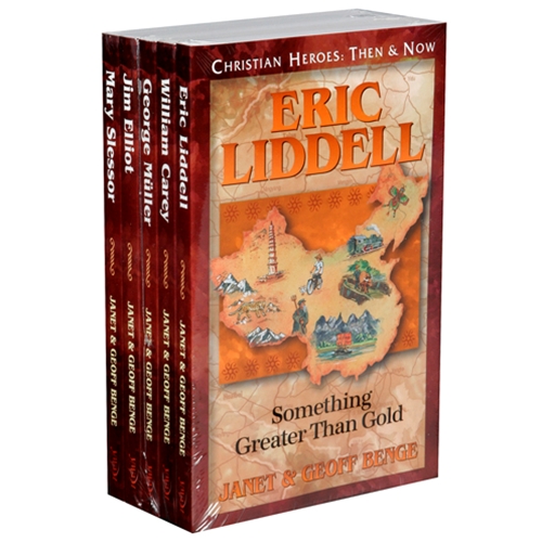 YWAM Publishing - CHRISTIAN HEROES: THEN & NOW 5-Book Gift Set (books 6-10)