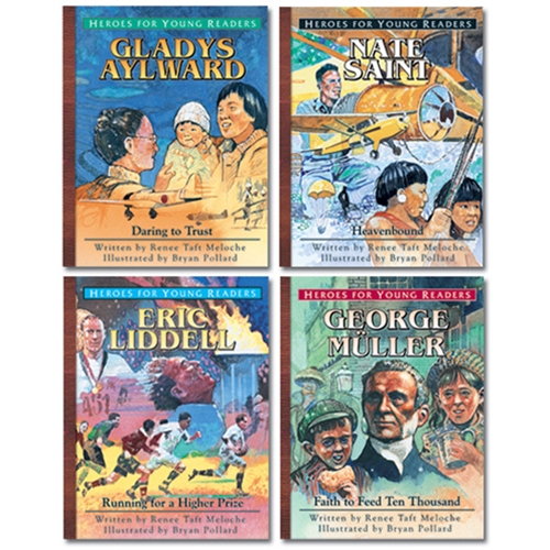 YWAM Publishing - HEROES FOR YOUNG READERS 4-book Gift Set (Books 1-4)