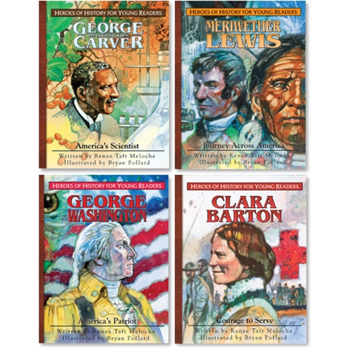 YWAM Publishing - HEROES OF HISTORY FOR YOUNG READERS 4-book Gift Set ...